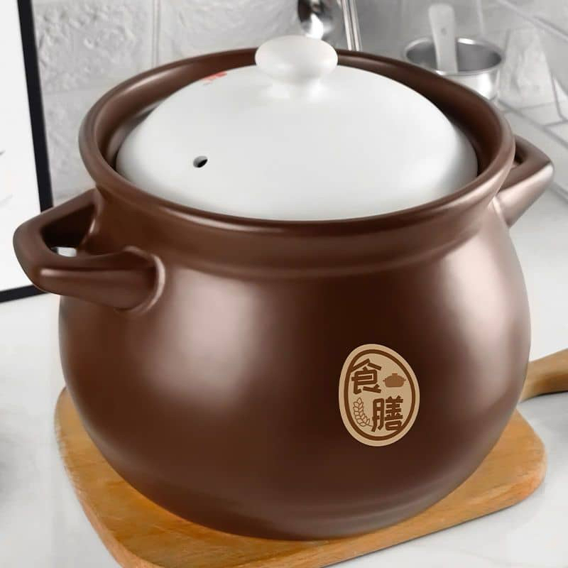 Kangshu clay pot soup stew soup pots 4527ml | Shopee Malaysia