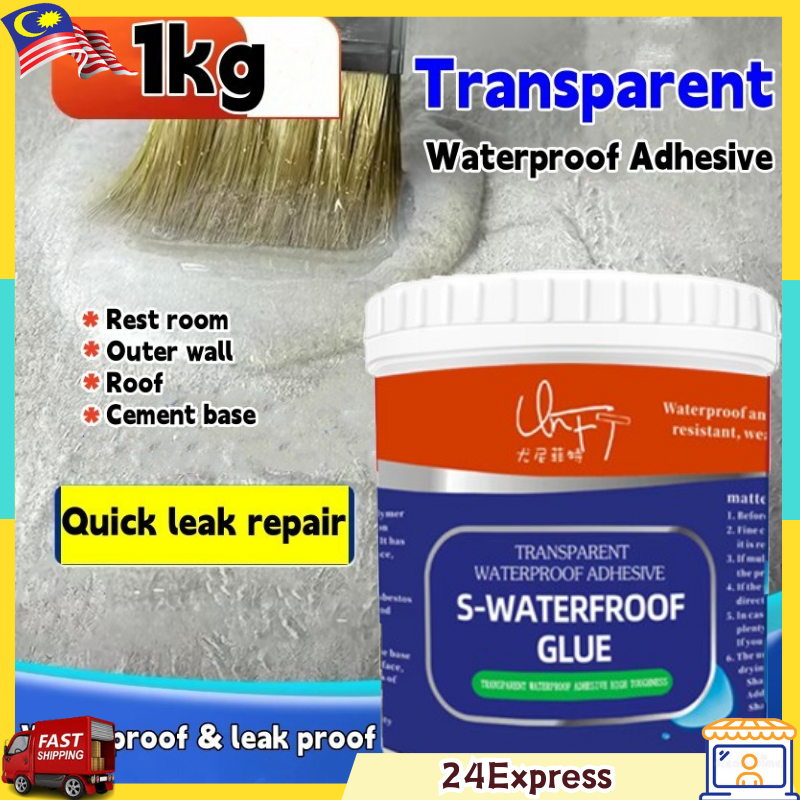 300g/1000g Waterproof Glue Adhesive Stable Transparent Waterproof Film ...