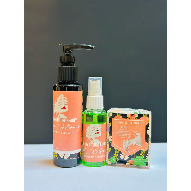 Body Whitening Set One Month Supply | Shopee Malaysia