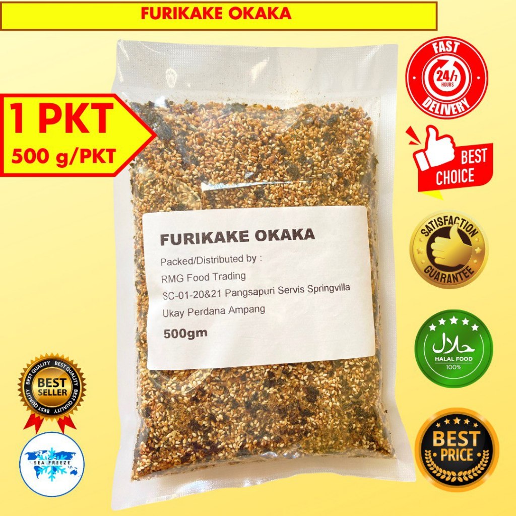 Furikake Okaka 500gram/PKT | Shopee Malaysia