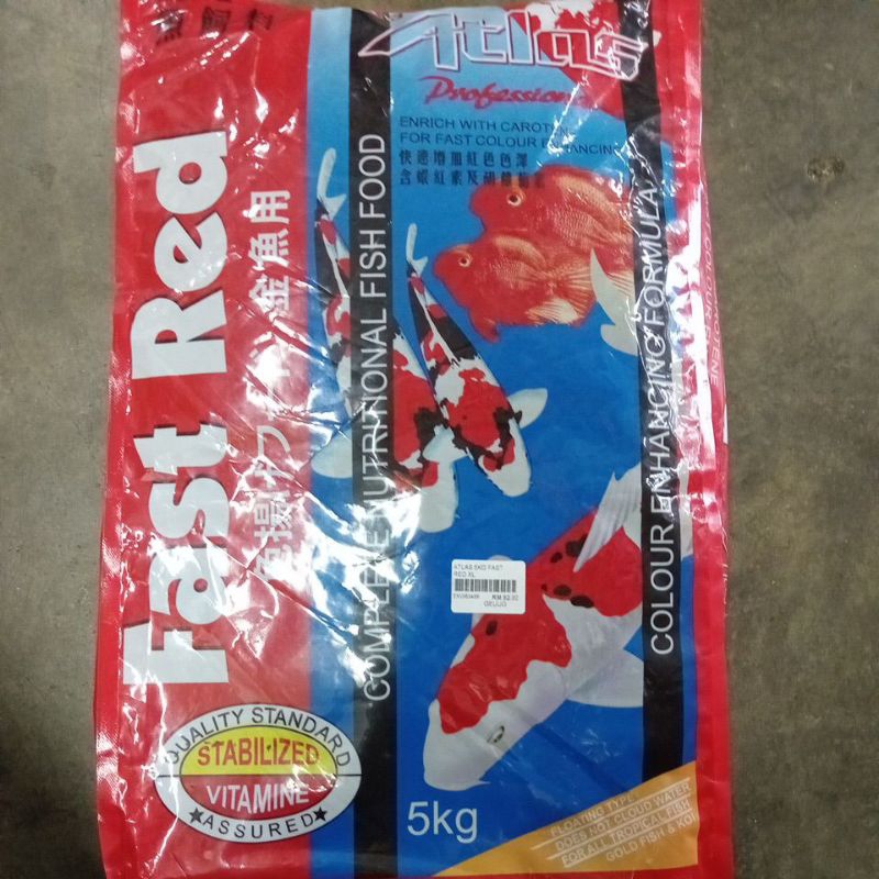 atlas fast Red fish food 5kg | Shopee Malaysia