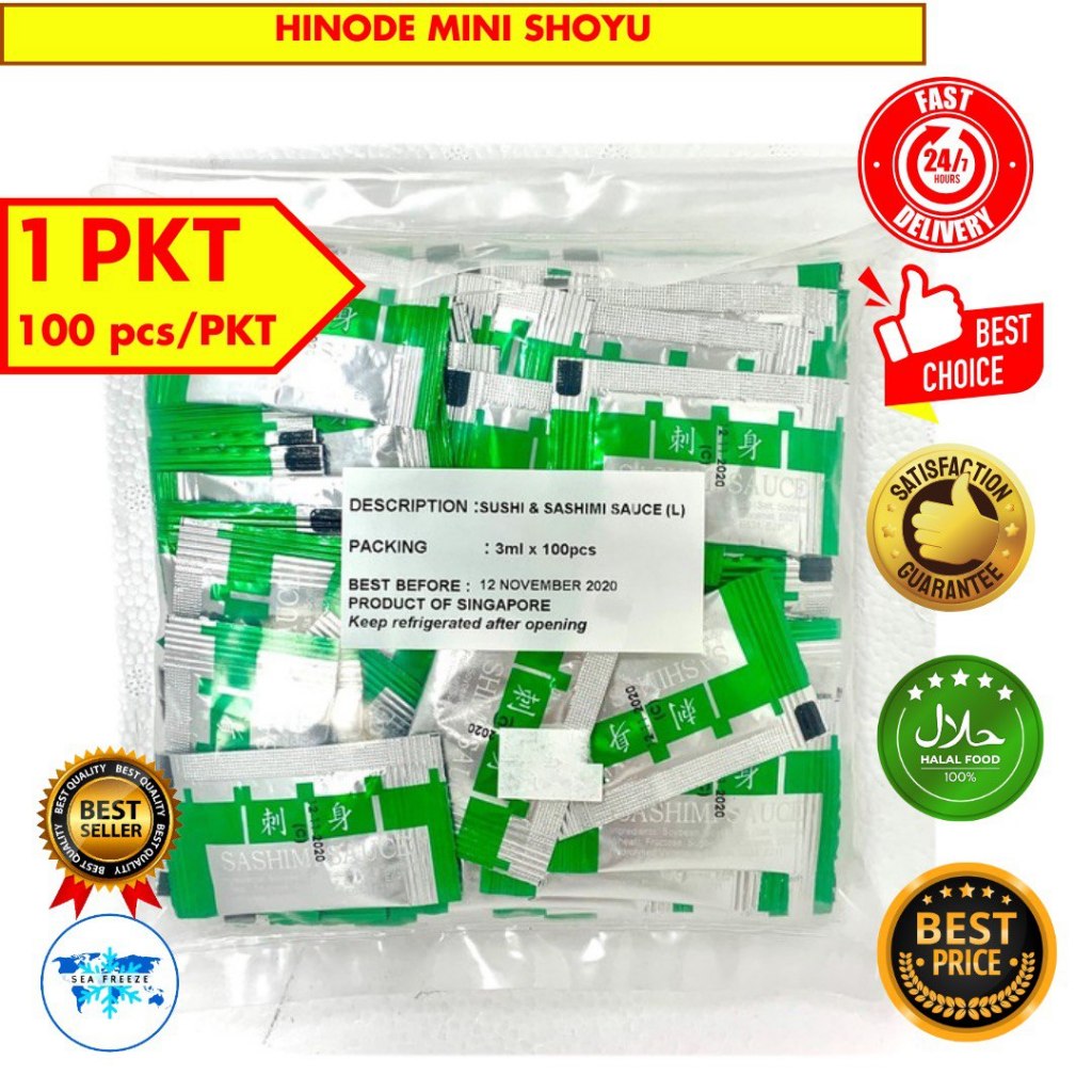 Hinode Mini Shoyu 3Ml x 100pcs/PKT | Shopee Malaysia