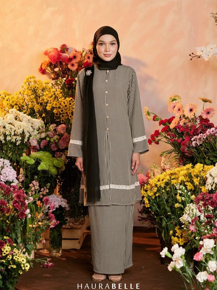 Haurabelle: Ning Kurung - Pre Raya Collection | Shopee Malaysia