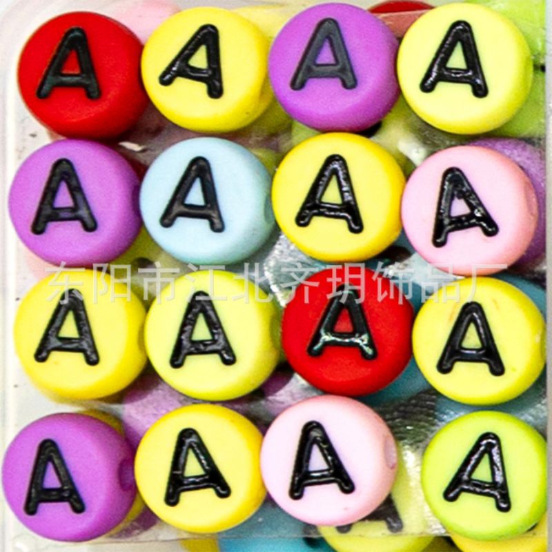 Huruf bulat colorfull Asing huruf A-Z 95-100pcs Alphabet | Shopee Malaysia