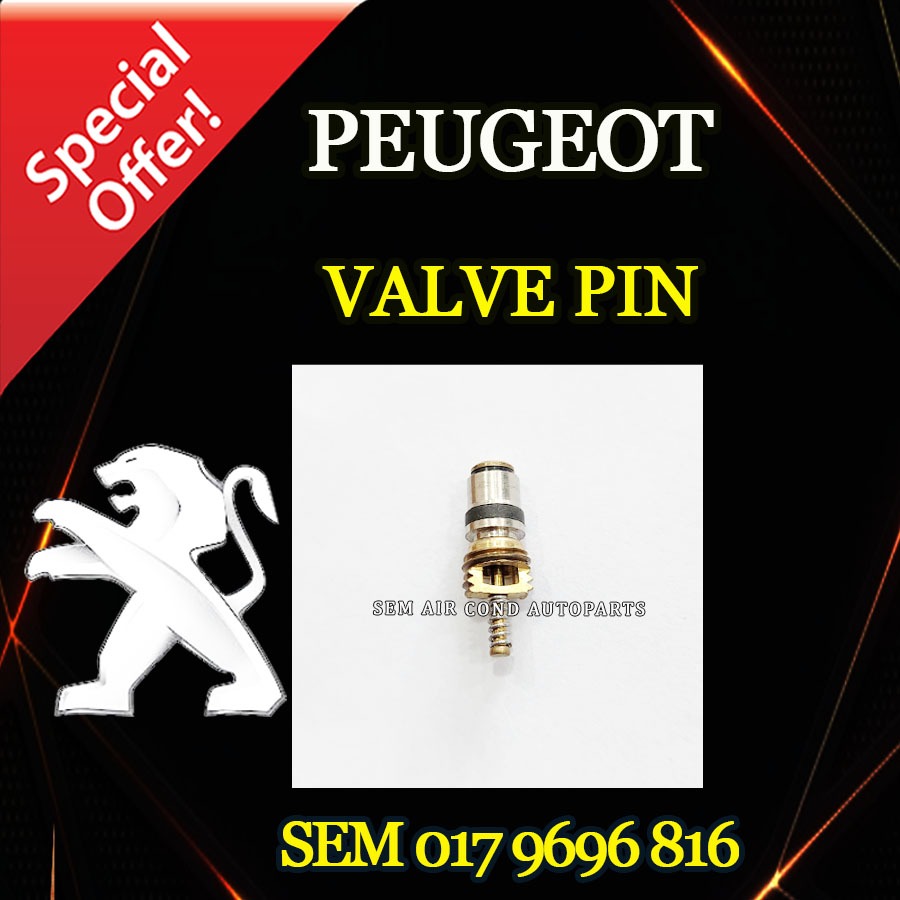 PEUGEOT VALVE PIN/ CORE/ NEEDLE CAR AIR CONDITIONING SCHRADER (1 PC ...