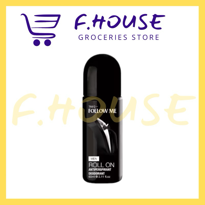 Follow Me Men Roll On Antiperspirant Deodorant (60ml) | Shopee Malaysia