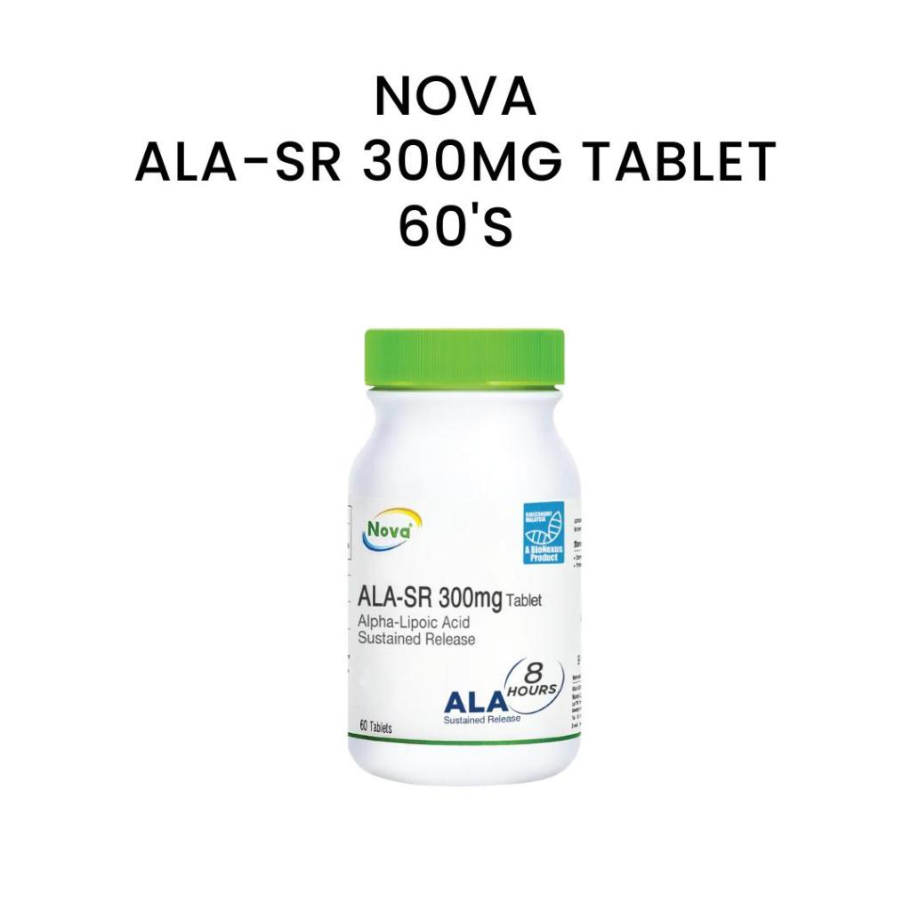 EXPIRED 08/2025 - NOVA ALA-SR 300MG TABLET 60's (KESIHATAN SARAF ...