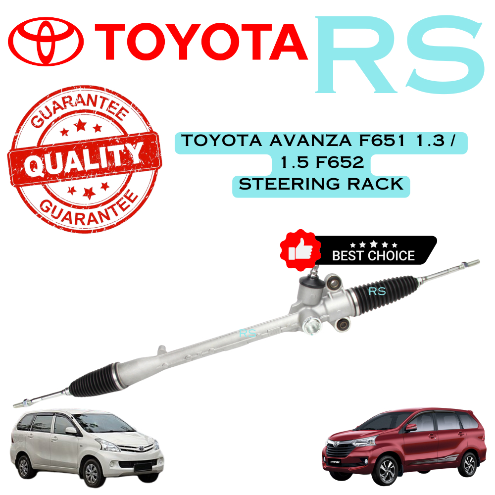 100% New Toyota Avanza F651 1.3, 1.5 F652 12Y> Electronic Steering Rack ...