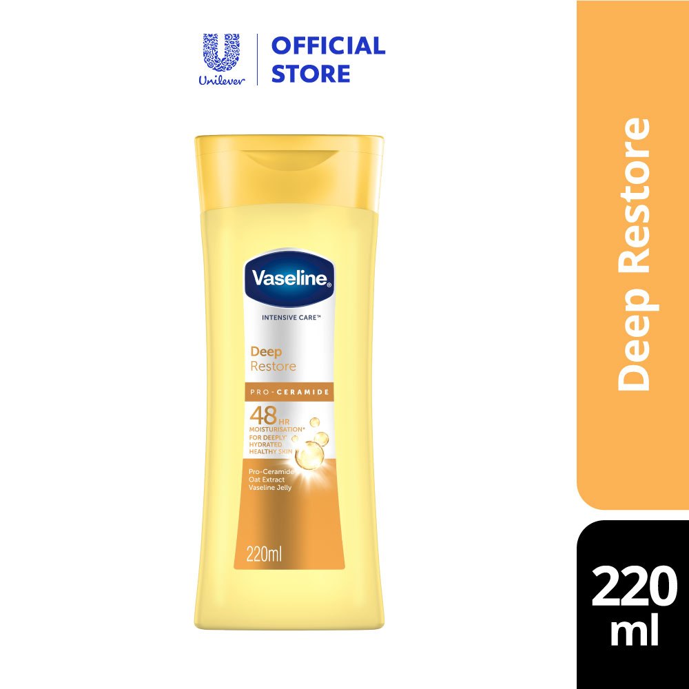 Vaseline Intensive Care Deep Restore (220ml) | Shopee Malaysia