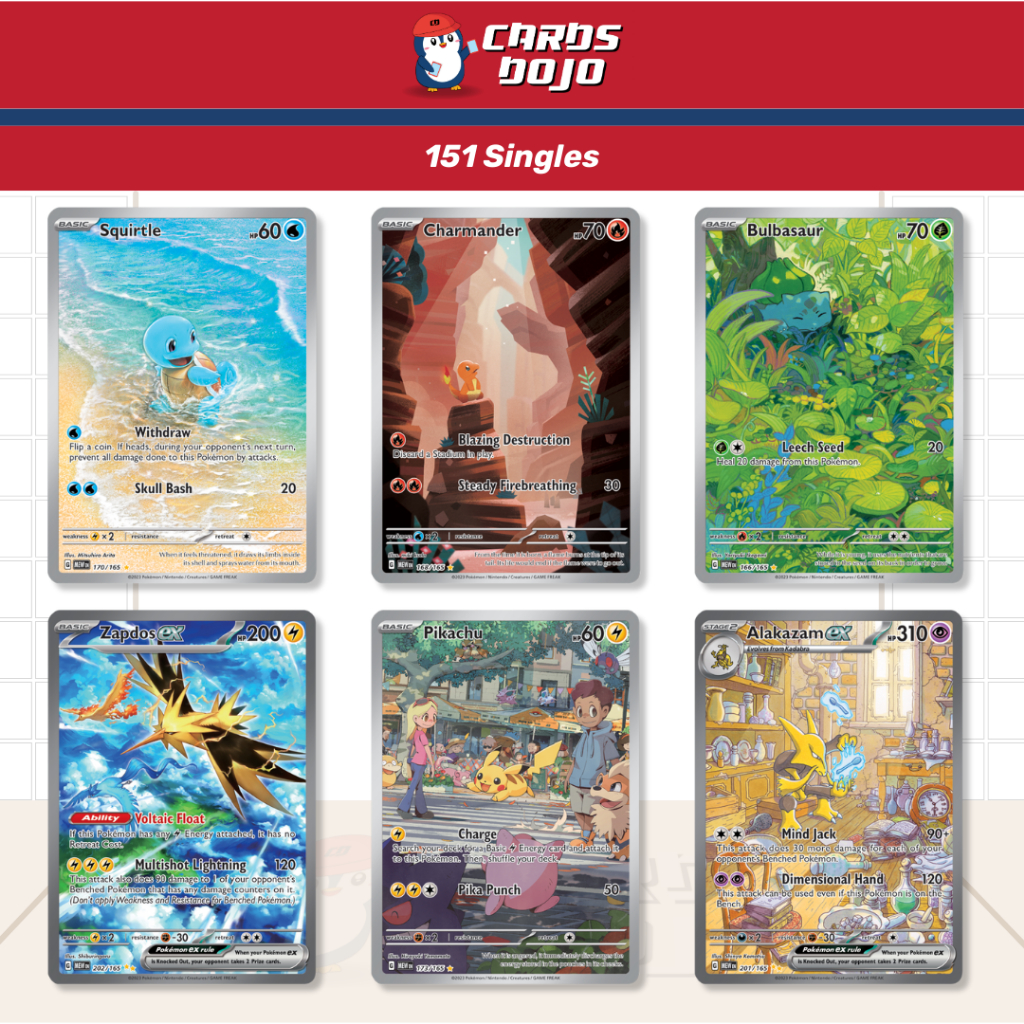 [READY STOCK] 151 Singles IR/SIR Pokemon TCG English Version - Scarlet ...