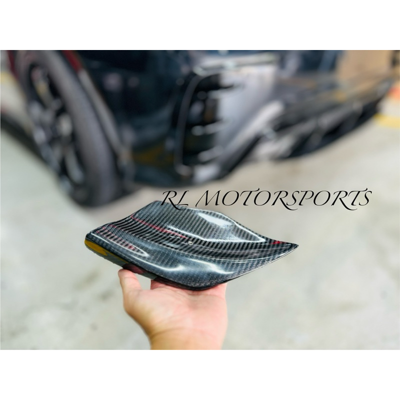 Mercedes Benz W176 A A45 AMG class rear bumper side under diffuser lip ...