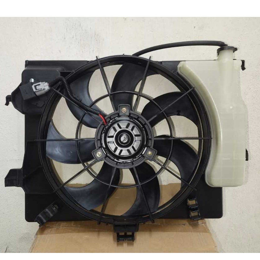 KIA K2 RIO SEDAN 12-17Y RADIATOR COOLING FAN MOTOR FAN SHROUD HOUSING ...