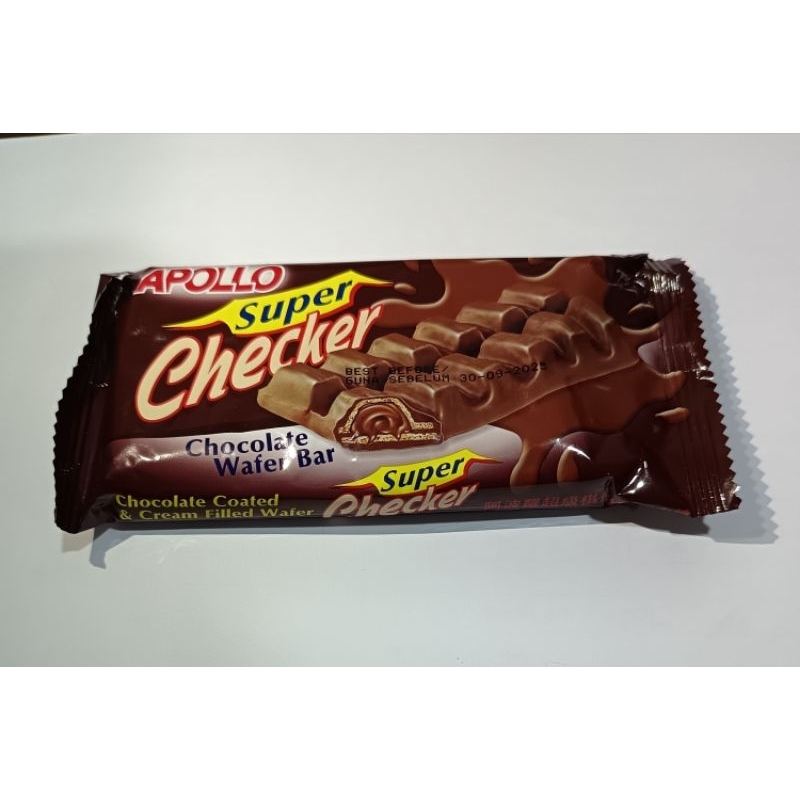 Coklat Wafer Bar APOLLO Wafer Bersalut & Berisi dengan Coklat SUPER ...