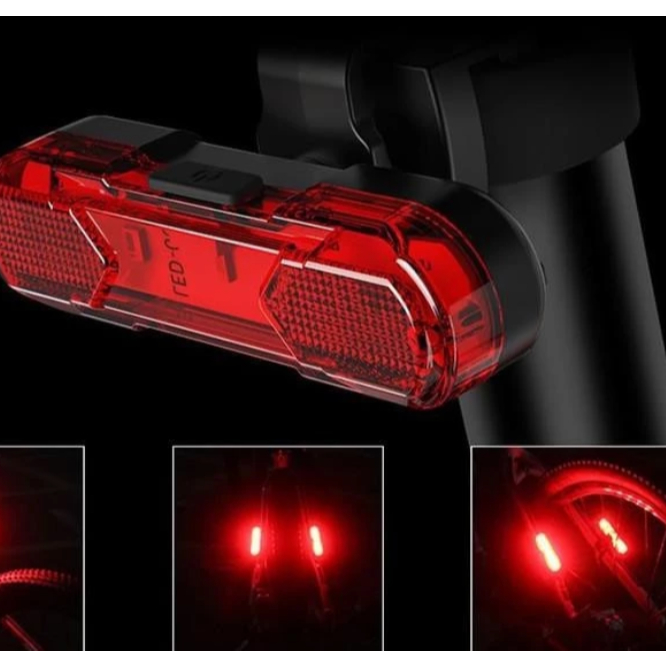 Rechargeable Bike Light AS1010 Super Light | Shopee Malaysia