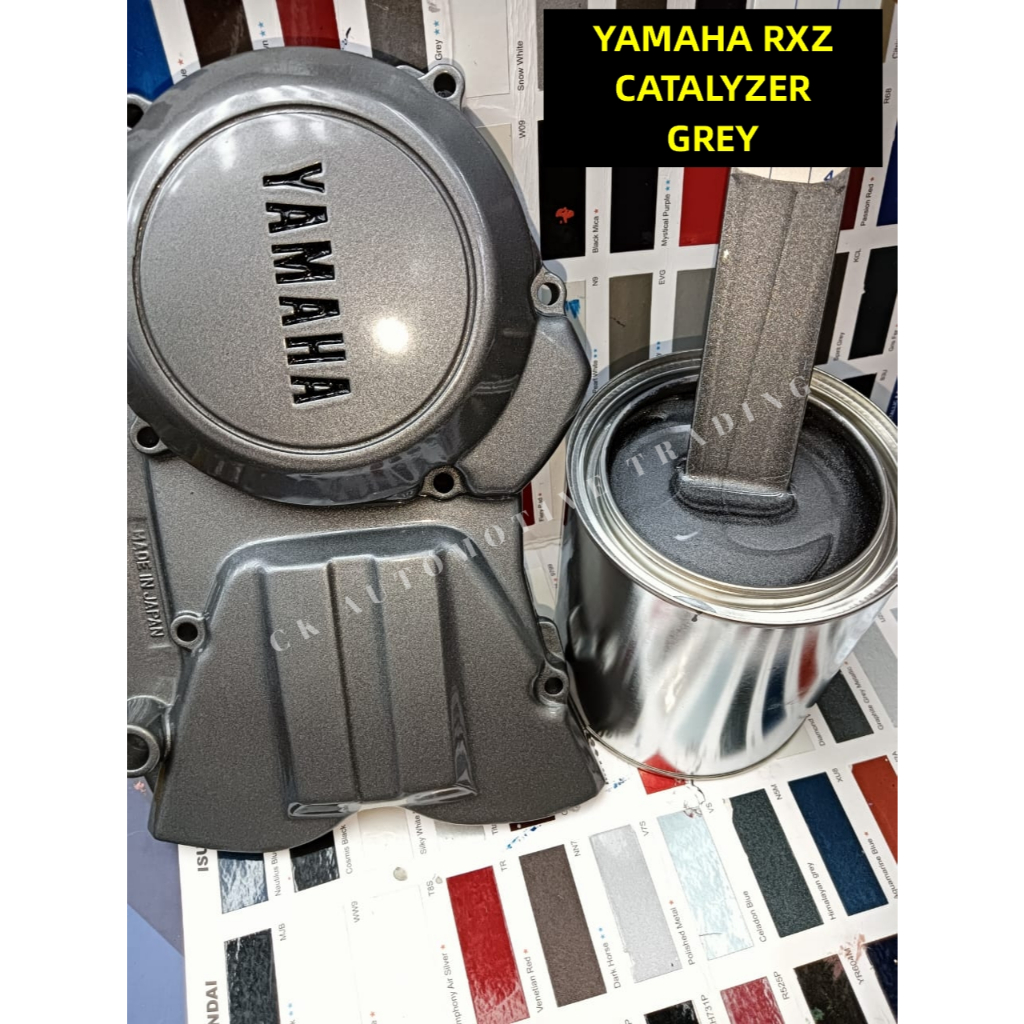 YAMAHA RXZ CATALYZER ENGINE GREY /2K PAINT/CAT BANCUH/YAMAHA RXZ FRONT ...