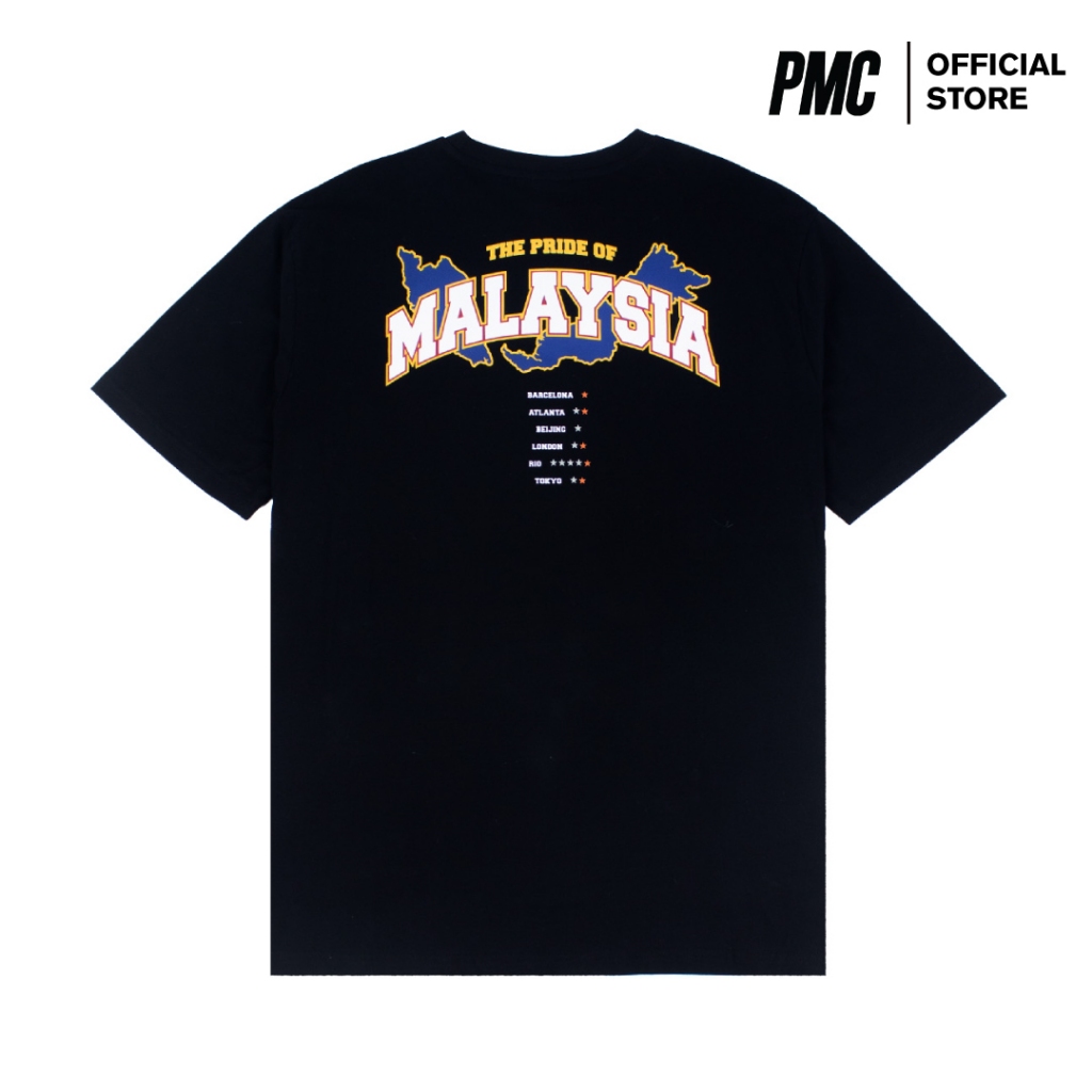 PMC Pride of Malaysia Tee Black | Shopee Malaysia