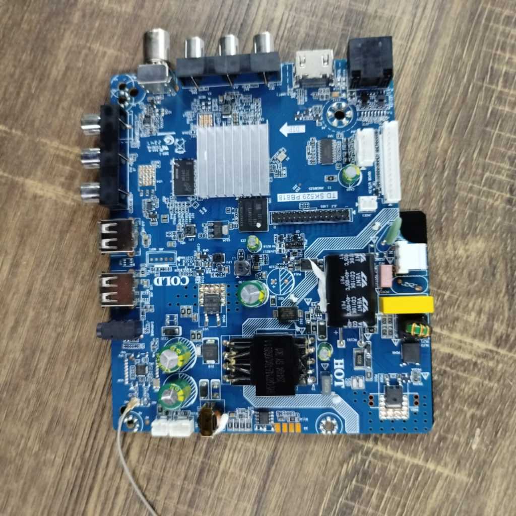 EXPOSE LED-43AS SMART TV 43" MAIN BOARD, BACKLIGHTS, SPEAKER, CONNECTOR ...