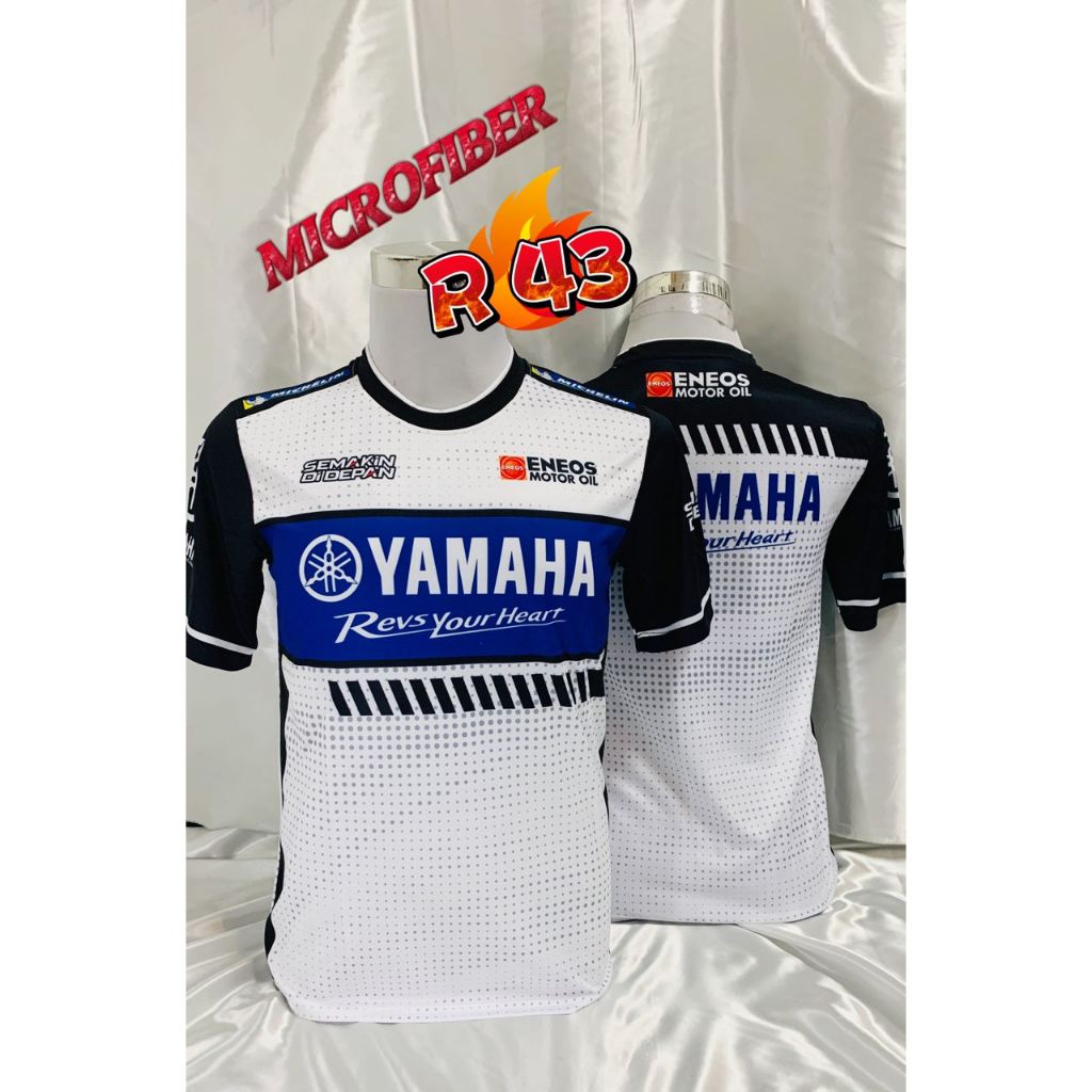 CLEARANCE SALE - Offer !!! JERSEY T-SHIRT MOTOR YAMAHA LENGAN PENDEK ...