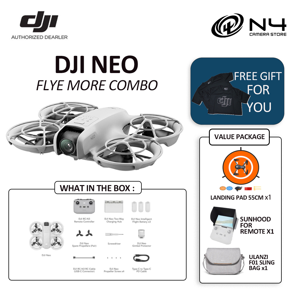 DJI Neo - Camera Drone |135 g, Light & Portable | Palm Takeoff ...