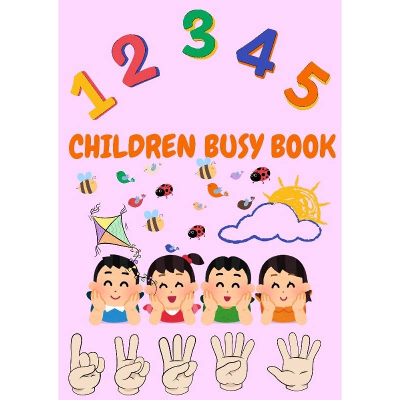 PRINTABLE CHILDREN BUSY BOOK FOR COUNTING NUMBERS WITH IMAGES. | Shopee ...