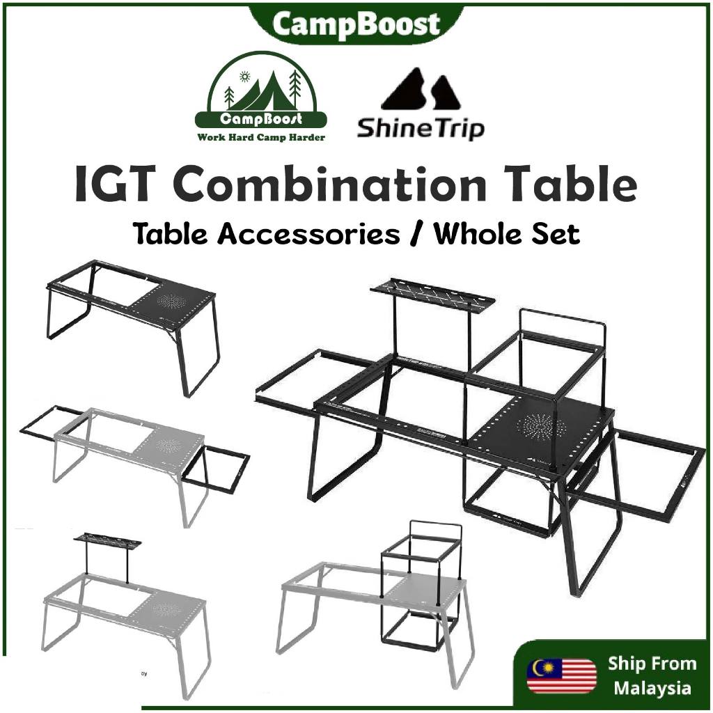 CampBoost SHINETRIP IGT Combination Table Module Camping Table Meja ...