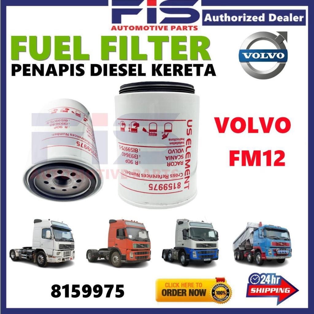 FIS Fuel Filter Volvo FM12 Scania Trucks 8159975 Penapis Diesel Lori ...