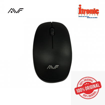 AVF AM4G 2.4G WIRELESS OPTICAL MOUSE - Black (6 Month Warranty ...