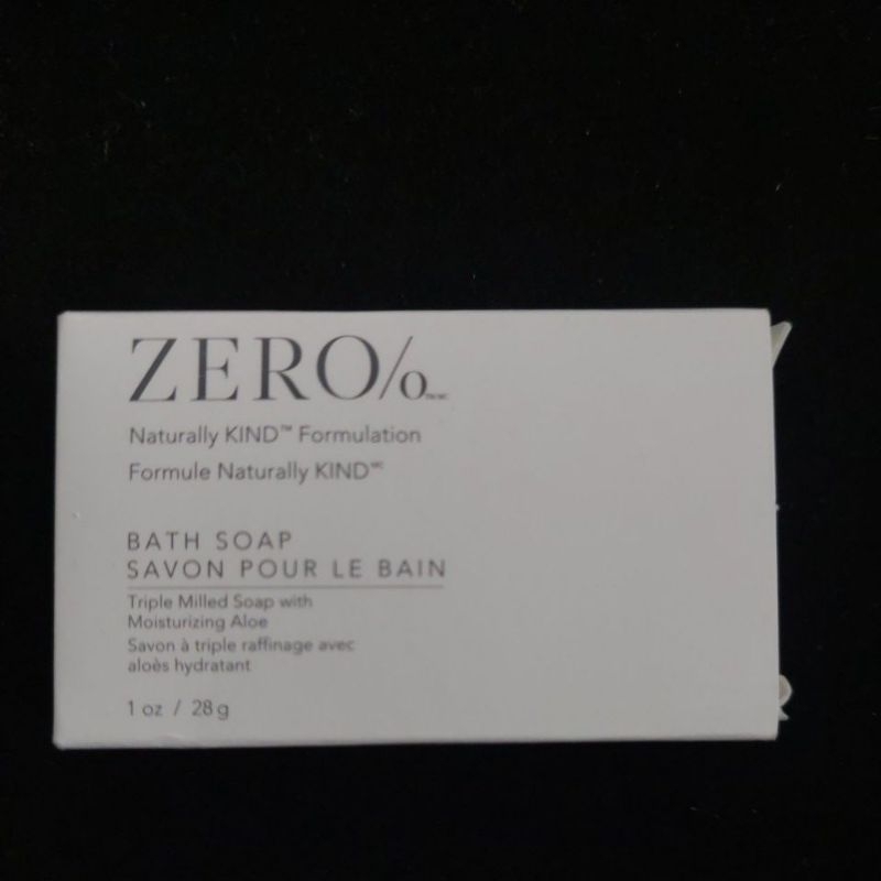 NEW!!! Zero Bath Soap from US 28g | Shopee Malaysia