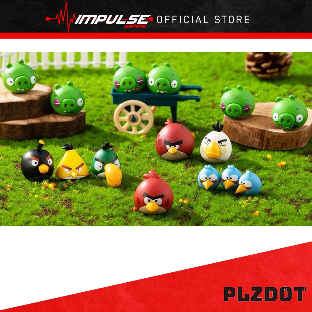 Plzdot Angry Birds Mini Classic Series [Blind Box / Full Case] 愤怒的小鸟经典萌 ...
