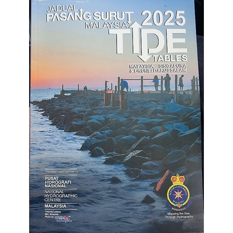 Malaysia Tide Table 2025 / Jadual Pasang Surut 2025 | Shopee Malaysia