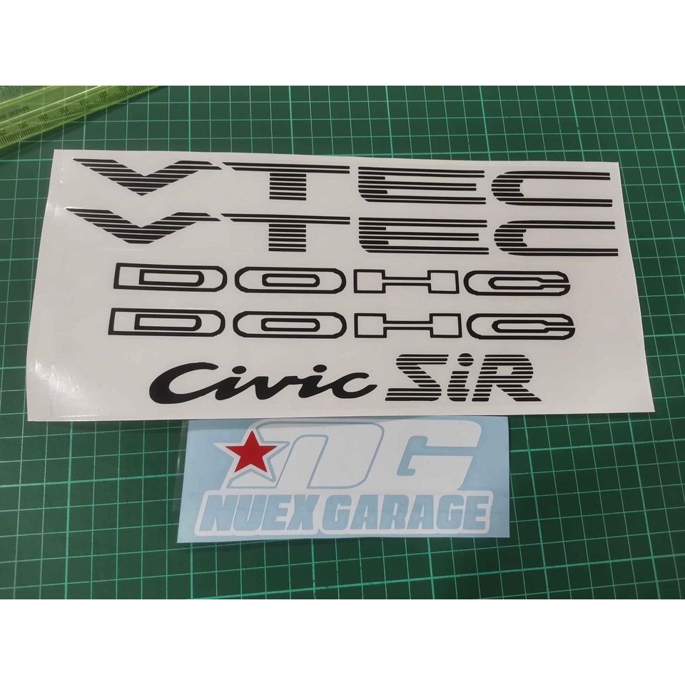 Honda EG6 dolphin sticker body pintu dan bonet belakang | Shopee Malaysia