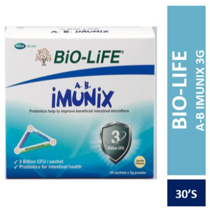 BIO-LIFE A-B IMUNIX 3'G X 30'S/ BOX | Shopee Malaysia
