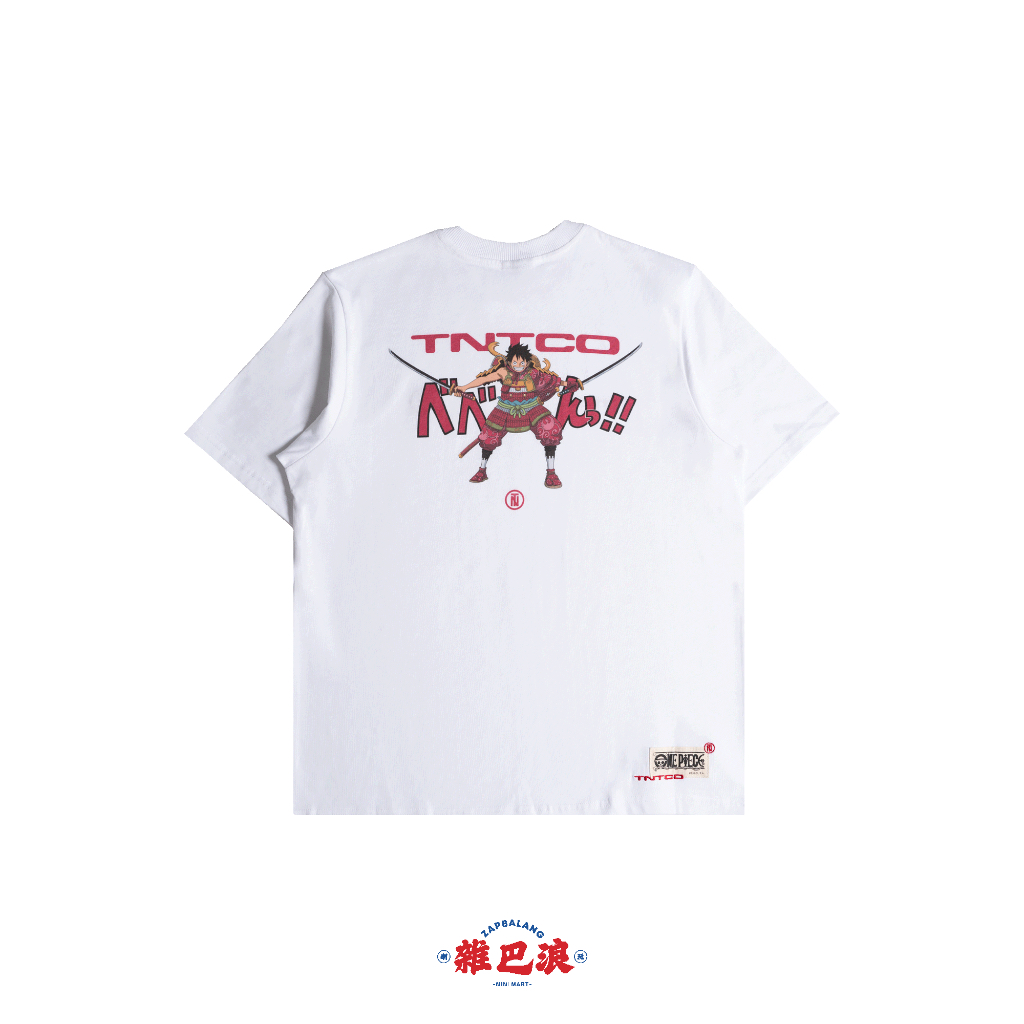 Zapbalang Mini Mart: Tntco | One Piece Warrior Luffy Tee (White ...