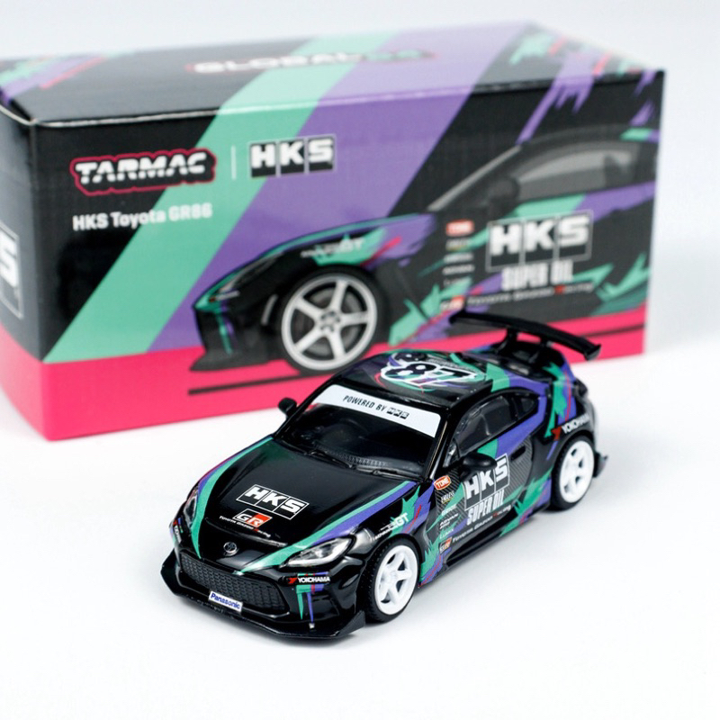 Tarmac Works (Global64) 1:64 HKS Toyota GR86 | Shopee Malaysia