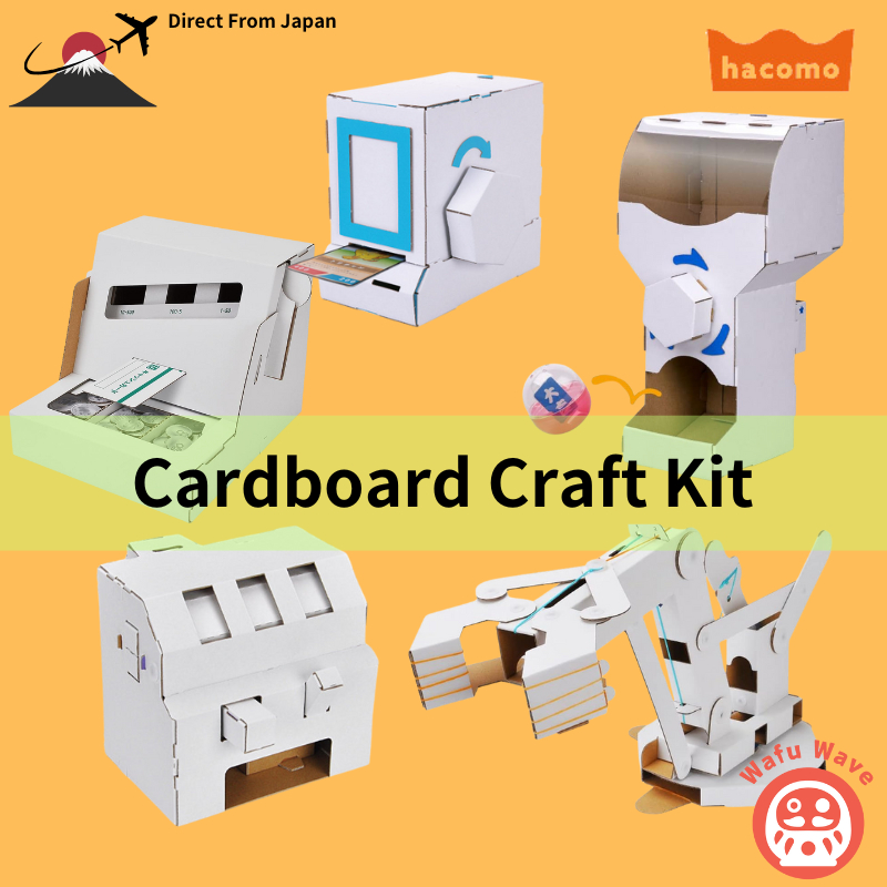 Hacomo WOW Corrugated Cardboard Craft Kit | Shopee Malaysia