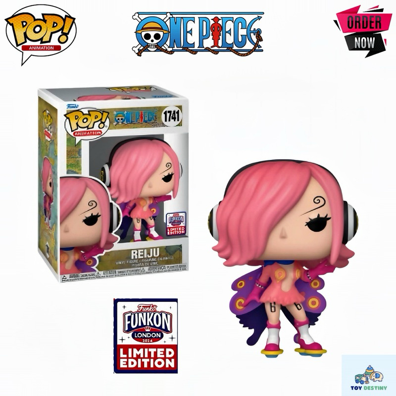 Funko Pop Animation One Piece Reiju Funkon London 2024 Limited Edition ...