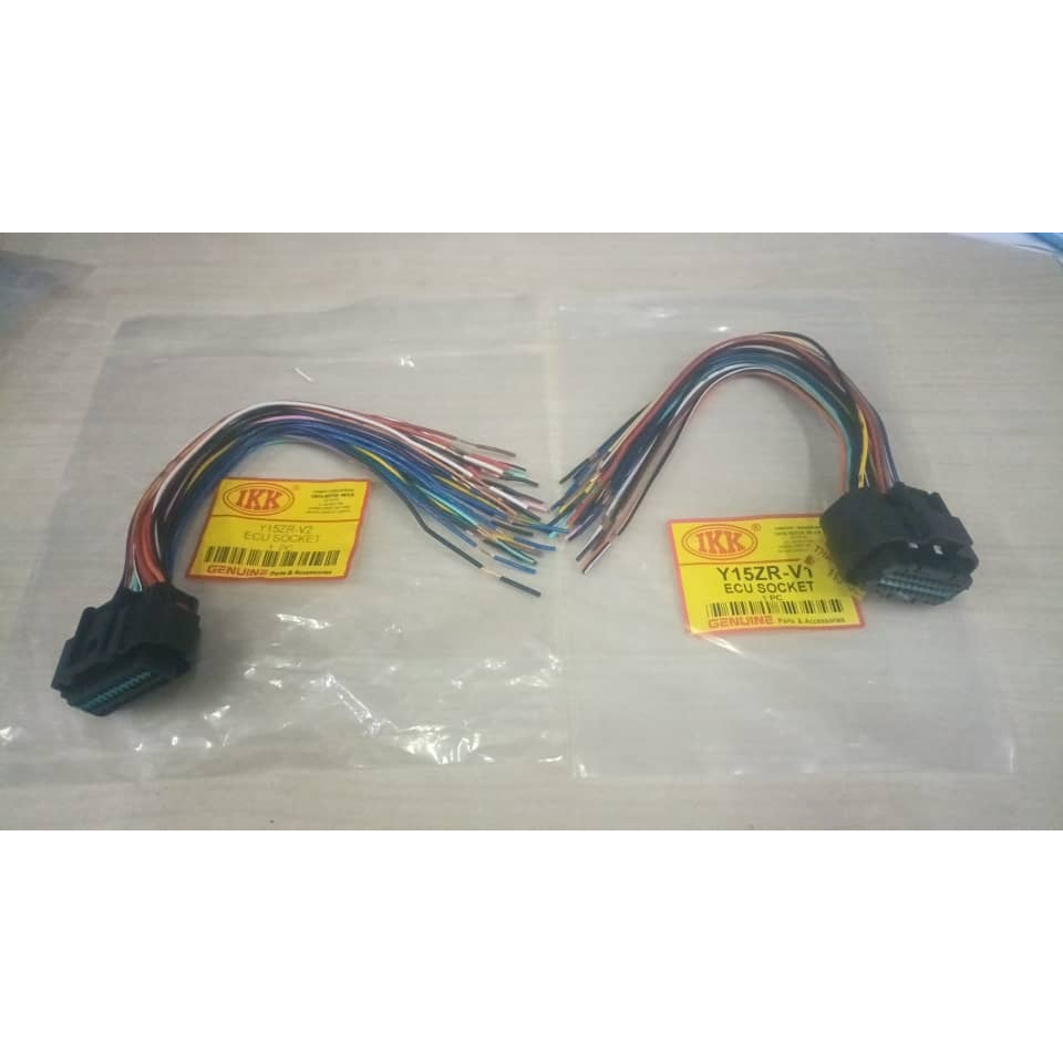 YAMAHA Y15 Y15ZR V1 V2 ( 100% ORIGINAL IKK ) ECU SOCKET / RUMAH KEPALA ...