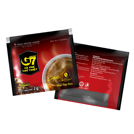 Sample Packet G7 Black Instant Coffee 2g Vietnam Trung Nguyen Coffee | Shopee Malaysia