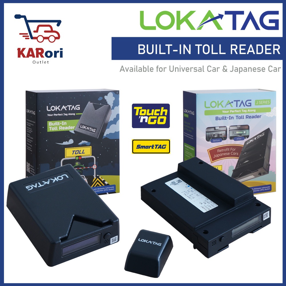LOKATAG Built-In Toll Smart Tag Reader with Balance Credit Reader ...