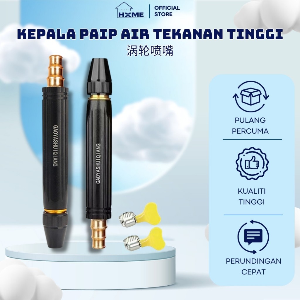 Nozel penyembur air berkuasa tinggi pelbagai fungsi, kepala semburan ...