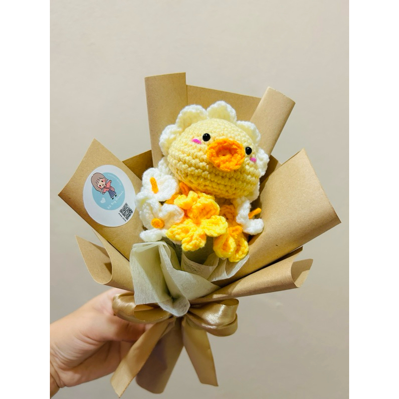 Cute Animal Crochet Bouquet | Shopee Malaysia