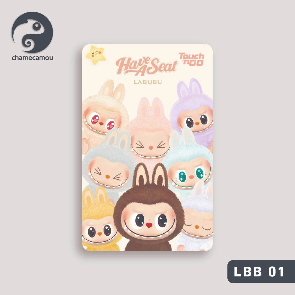 Labubu - Sticker For Touch n Go Card (Waterproof, High Quality) TnG NFC ...