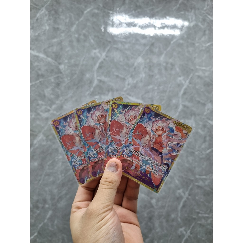 ONE PIECE TRADING CARD GAME - MONKEY D. LUFFY (SEC)(OP05-119)(PROTAGONIST OF THE NEW ERA)(PURPLE ...