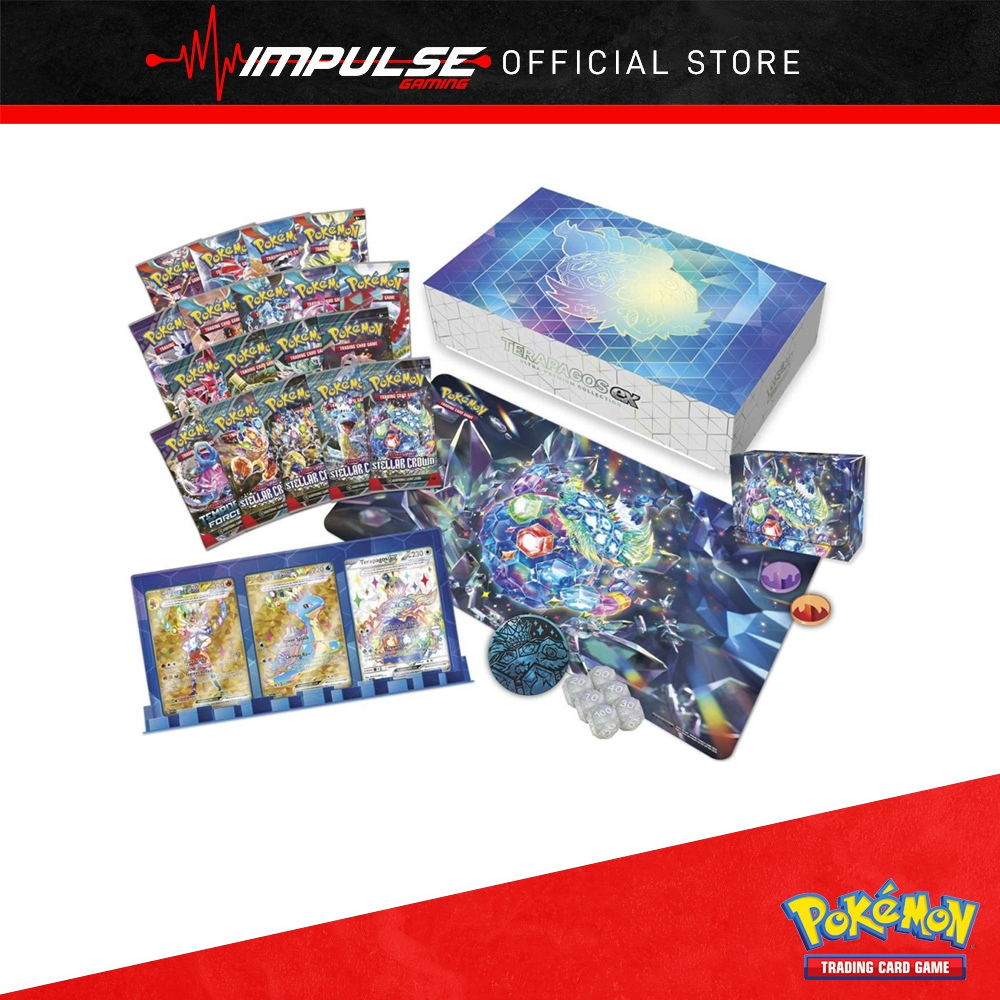 Pokemon Tcg Ex Ultra Premium Collection Box Terapagos | Shopee Malaysia