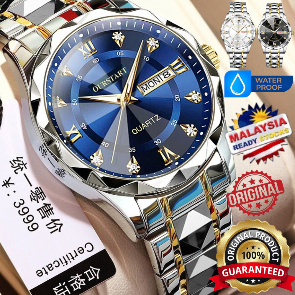 OURSTART MEN WATCH Original Waterproof Luminous High FASHION Male ...