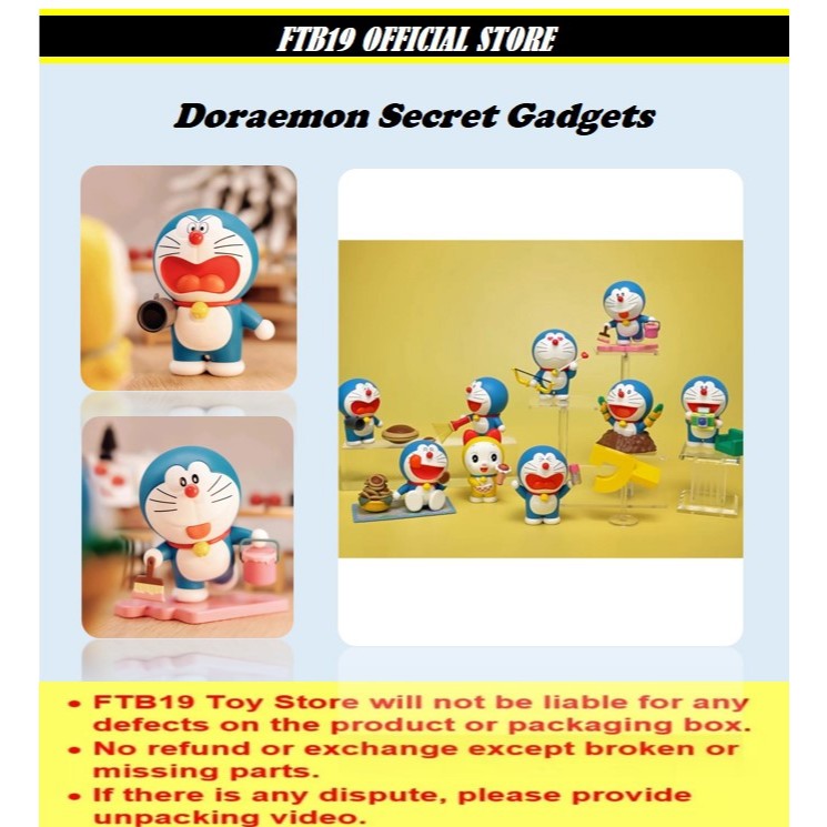 DORAEMON SECRET GADGETS SERIES BLINDBOX 哆啦A梦秘密道具系列盲盒 | Shopee Malaysia