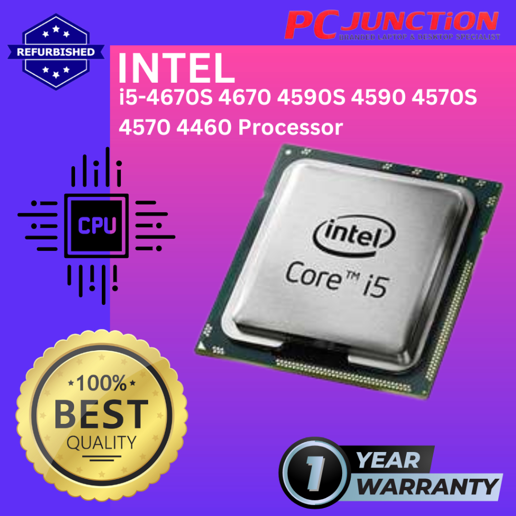 Intel 4th Gen Processor i5-4670S 4670 4590S 4590 4570S 4570 4460 4460S ...