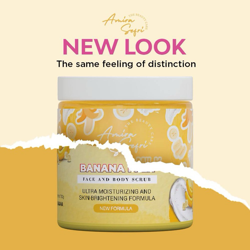 Banana Scrub original by HQ (beli dan scan QR d botol) | Shopee Malaysia