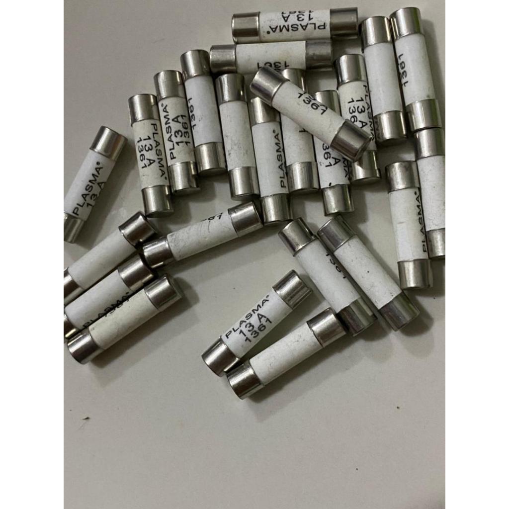 CERAMIC FUSE 13A AC PLUG(1pack-10pcs) | Shopee Malaysia