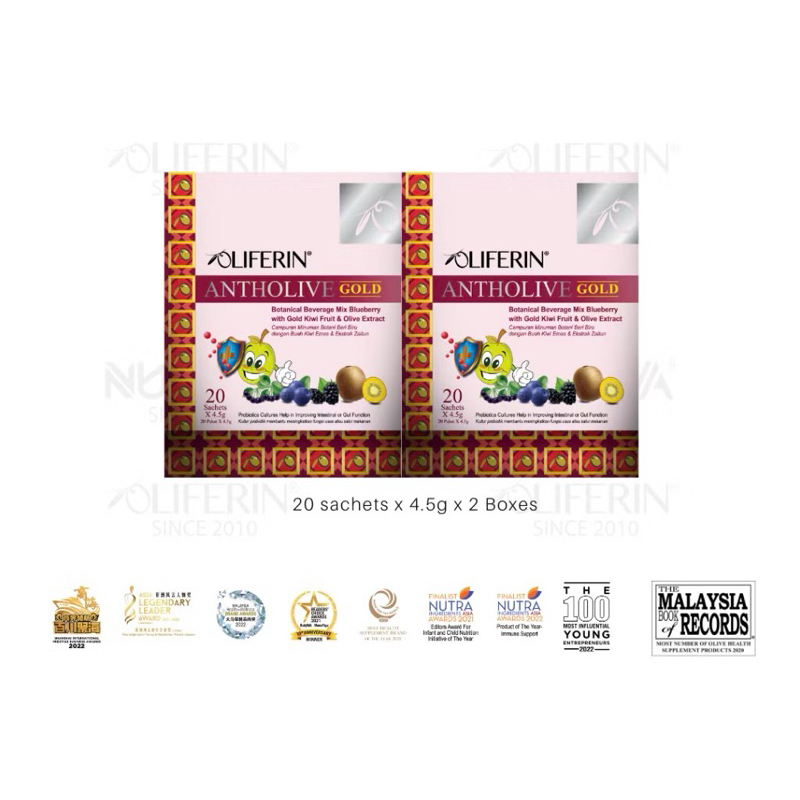 Nutriva Oliferin Antholive sachets Immune Booster 3 Types High ...